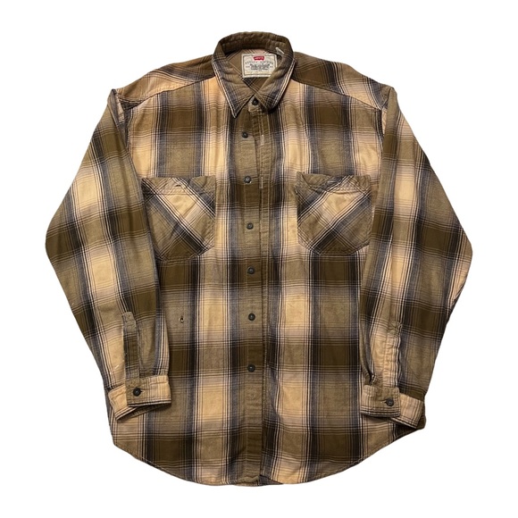 Levi's | Shirts | Vintage Levis Earth Tone Flannel | Poshmark
